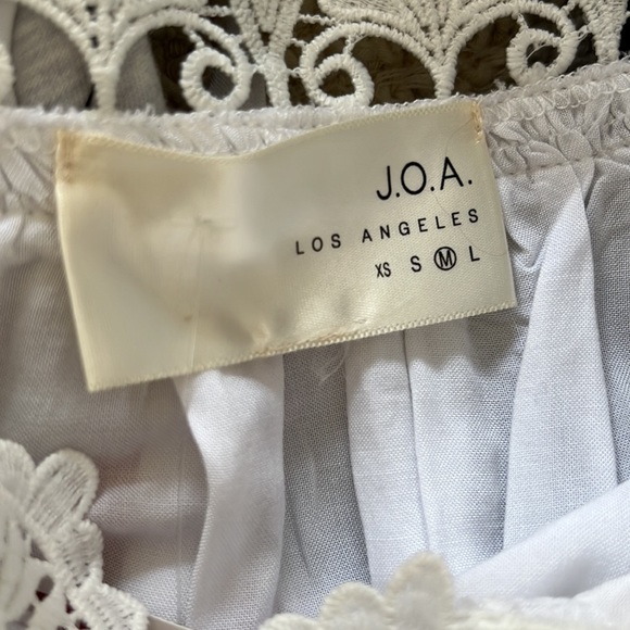 J.O.A. | Tops | Joa Los Angeles Lace Spanish Style Top | Poshmark